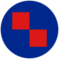 Uzbekistan air force roundel Royalty Free Vector Image