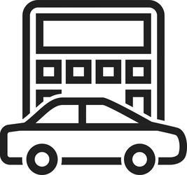 Car calculation Royalty Free Vector Image - VectorStock