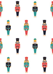 Toy soldier seamless pattern Royalty Free Vector Image