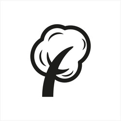 Tree icon line symbol Royalty Free Vector Image