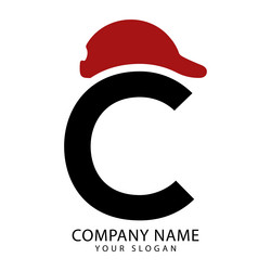 Cowboy hat logo design template pro Royalty Free Vector