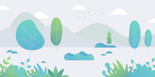 Minimal Landscape Vector Images (over 28,000)