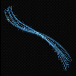 Magic light glow effect stars bursts Royalty Free Vector