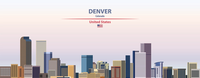 Denver Skyline Vector Images (over 230)