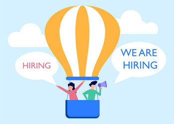 Graphic cartoon character join now Royalty Free Vector Image