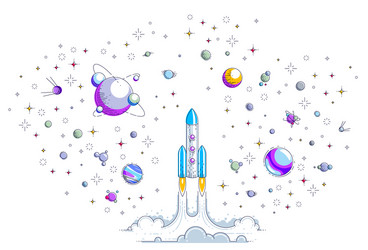 Nasa Rocket Vector Images (over 1,100)