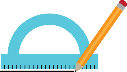 Isolated ruler design Royalty Free Vector Image