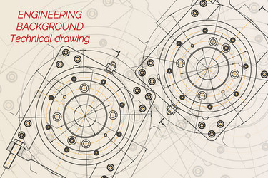 Mechanical Drawing Template Vector Images (over 2,600)