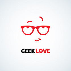 German language school logo course concept Vector Image