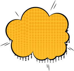Pop art text box Royalty Free Vector Image - VectorStock