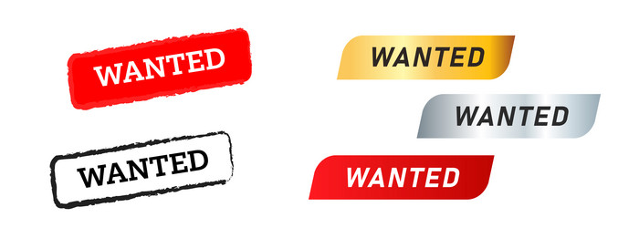 Wanted Logo Vector Images (over 1,100)