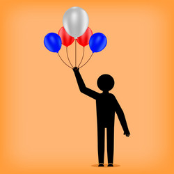 Stickman Balloon Vector Images (over 180)
