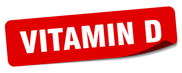 Vitamin sticker vitamin label Royalty Free Vector Image
