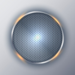 Abstract silver metal background made from Vector Image