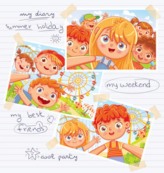 Phone Diary Cartoon Vector Images (over 160)