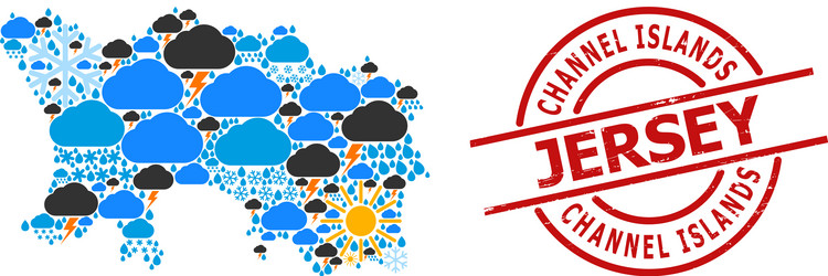 Jersey Island Map Vector Images (over 290)