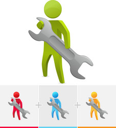 Repair Man Stick Figure Vector Images (over 270)