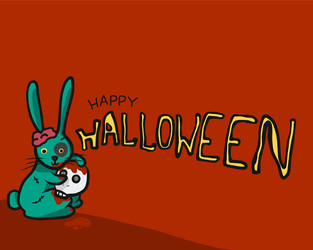 Zombie Rabbit Vector Images (over 120)