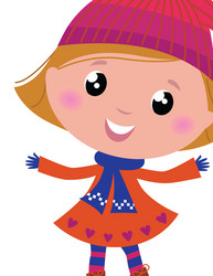 Winter Girl Vector Images (over 39,000)