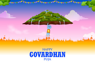 Govardhan Pooja Vector Images (16)