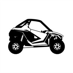 Off Road UTV Adventure Symbol Royalty Free Vector Image