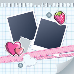 Cute frame Royalty Free Vector Image - VectorStock