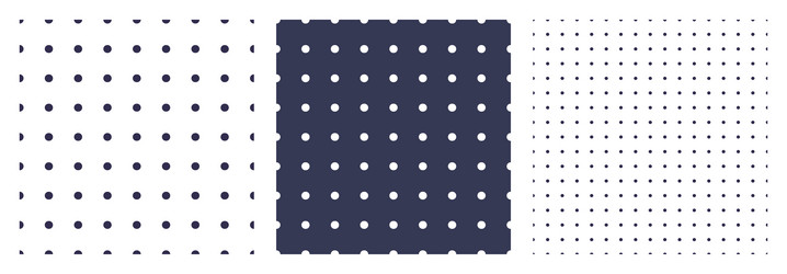 Polka dots or bullet journal texture seamless Vector Image