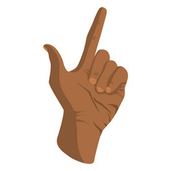 Cool hand gesture Royalty Free Vector Image - VectorStock