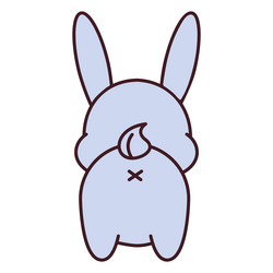 Easter Bunny Back Silhouette Vector Images (over 110)