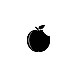 Apple fruit logo Royalty Free Vector Image - VectorStock