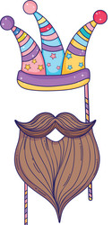 Props Beard Photobooth Vector Images (over 350)