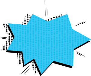 Pop art text box Royalty Free Vector Image - VectorStock