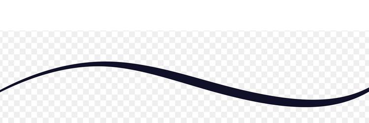 Abstract wavy thin line squiggle elements banner Vector Image