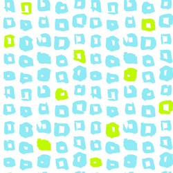 Squared blue seamless pattern Royalty Free Vector Image
