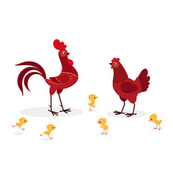 The Little Red Hen Vector Images (over 130)