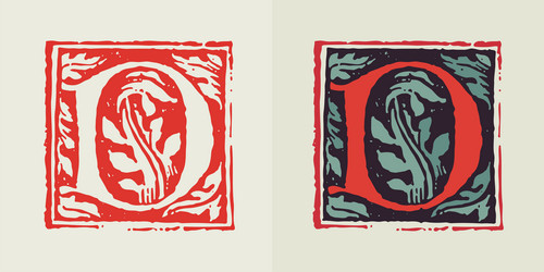 Gothic D Vector Images (88)