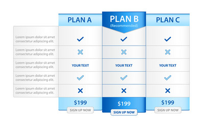 Comparison Chart Vector Images (over 3,800)