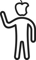 Health conscious Royalty Free Vector Image - VectorStock