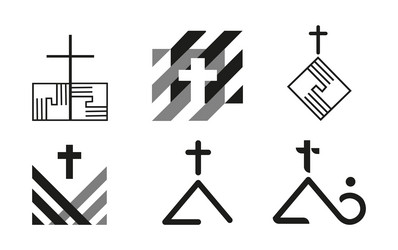 Three Crosses Logo Vector Images (over 1,000)
