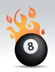 Eight Ball Flame Vector Images (85)