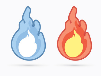 Red and Blue Fire Vector Images (over 11,000)