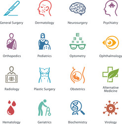 Medical Specialty Icon Vector Images (over 340)