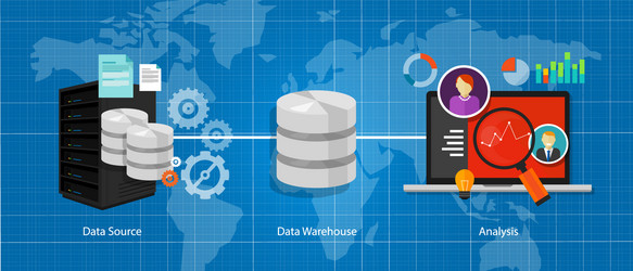 Data Warehouse Vector Images (over 3,200)