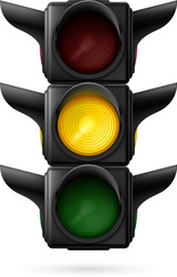 Amber Traffic Light Vector Images (over 120)