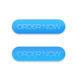 Modern blue sticker with text register now Vector Image