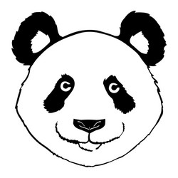 Panda Front View Vector Images (66)
