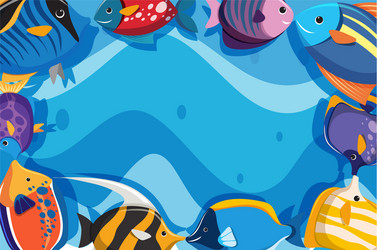 Underwater ocean fauna theme 2 Royalty Free Vector Image
