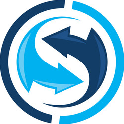 Input output digital data Royalty Free Vector Image