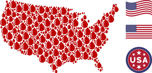 Dripping American Flag Vector Images (36)