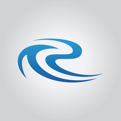 Sailing boat ocean gold logo Royalty Free Vector Image